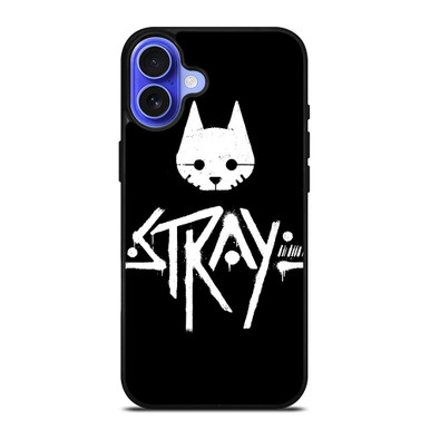 STRAY GAMES CAT LOGO iPhone 16 Case Cover