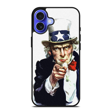 UNCLE SAM UNITED STATES iPhone 16 Case Cover