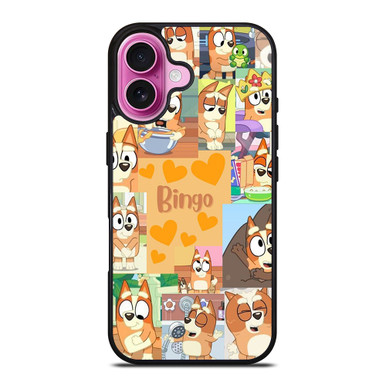 BLUEY BINGO CARTOON SERIES iPhone 16 Plus Case Cover