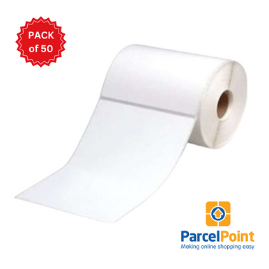 Parcel Point Direct Thermal Perforated Labels - 100mm X 150mm - 25mm ...