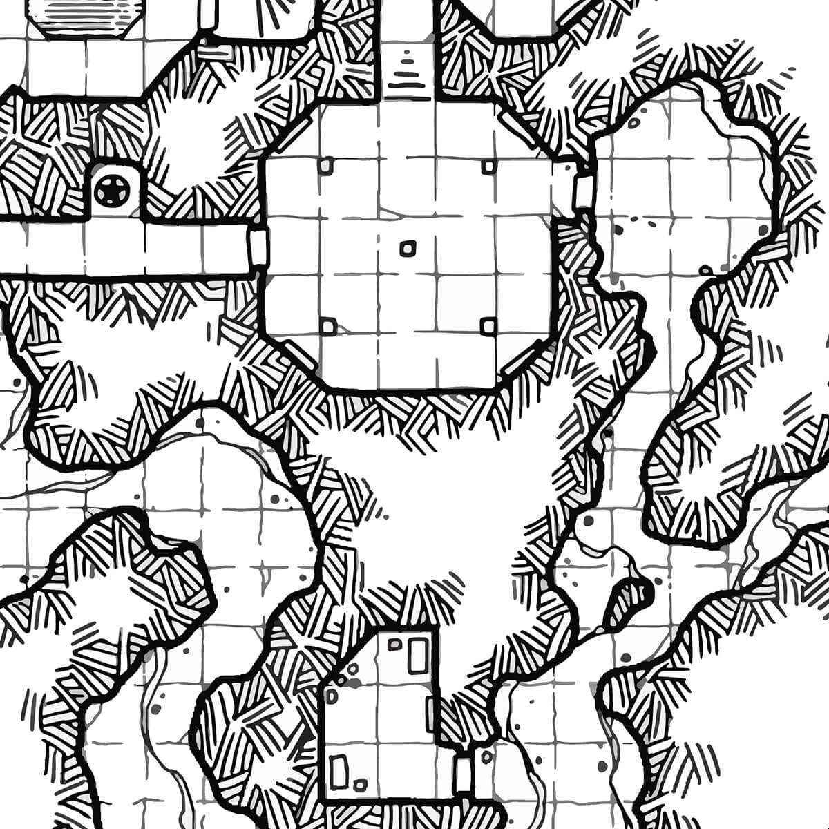 Dungeon Map Sample