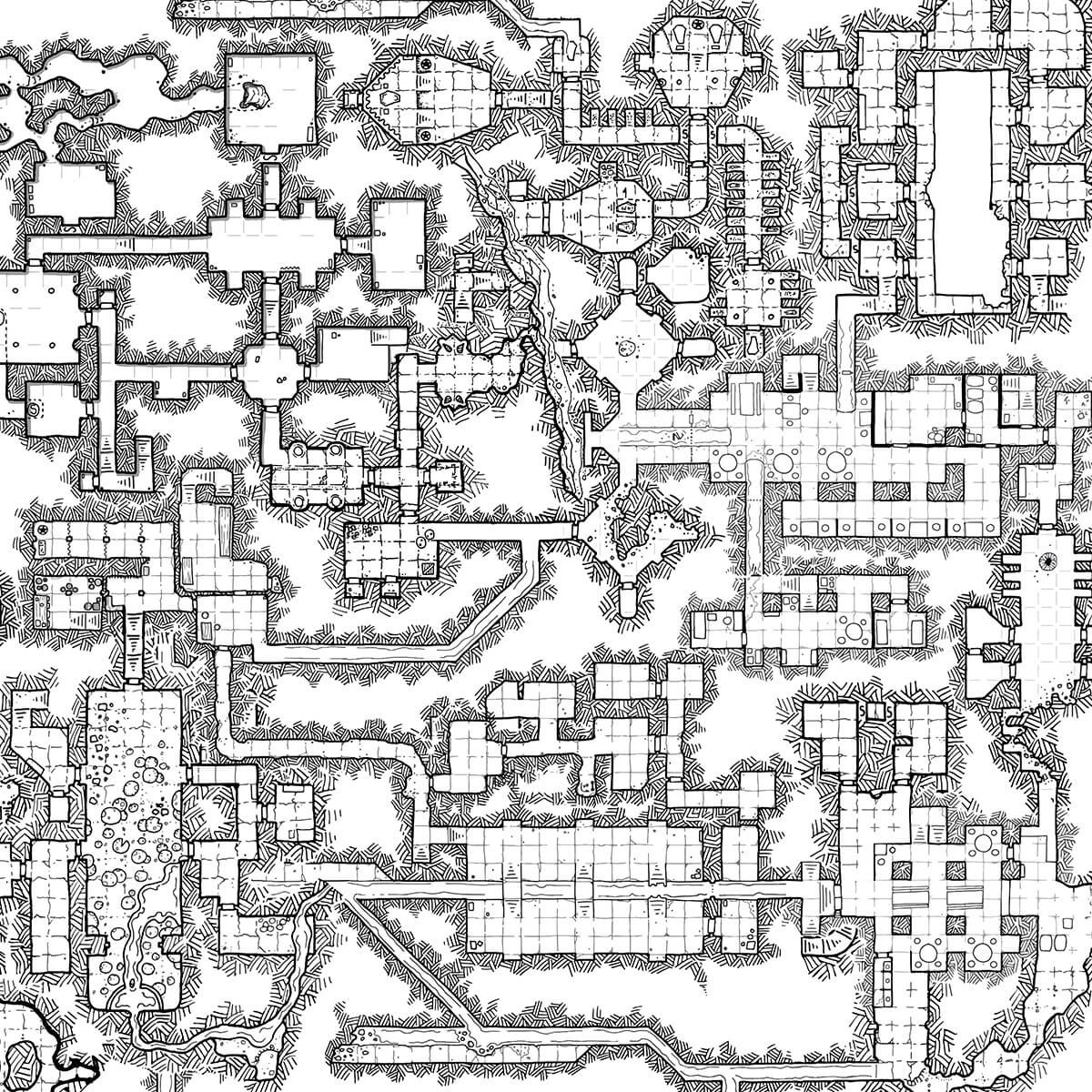 Dungeon Map Sample