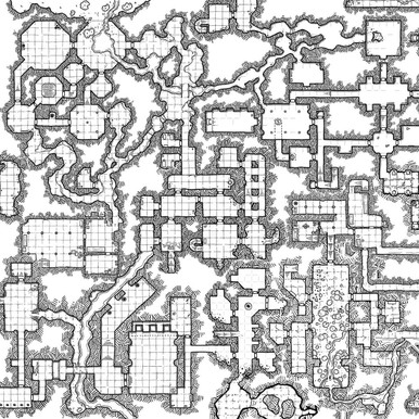Dungeon Map Sample