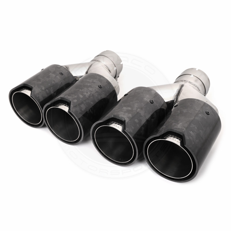 BMW M Performance Y Shaped Forged Carbon Fiber Exhaust Tips