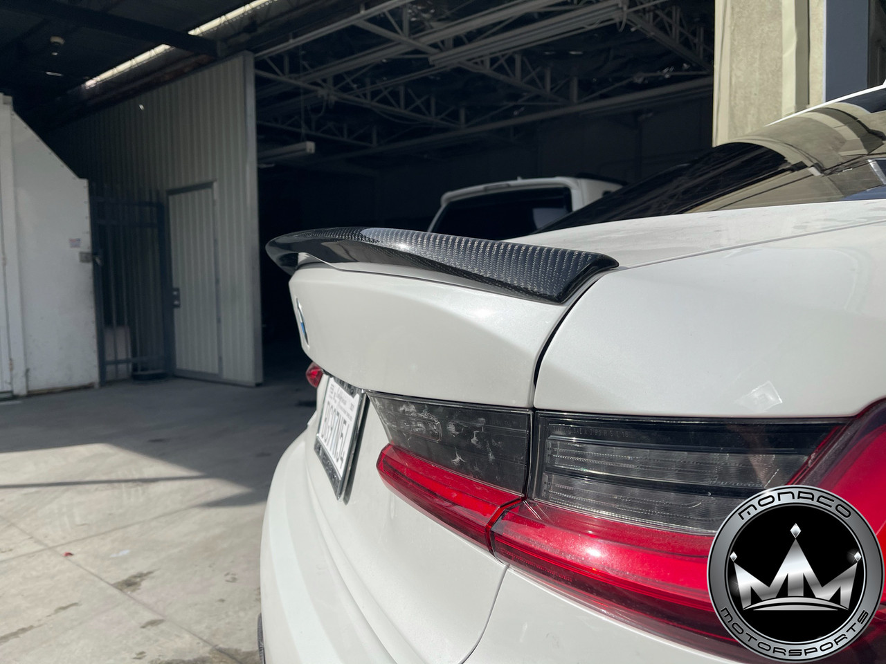 BMW M3/3 Series G80 G20 Carbon Fiber M Performance Style Trunk Spoiler