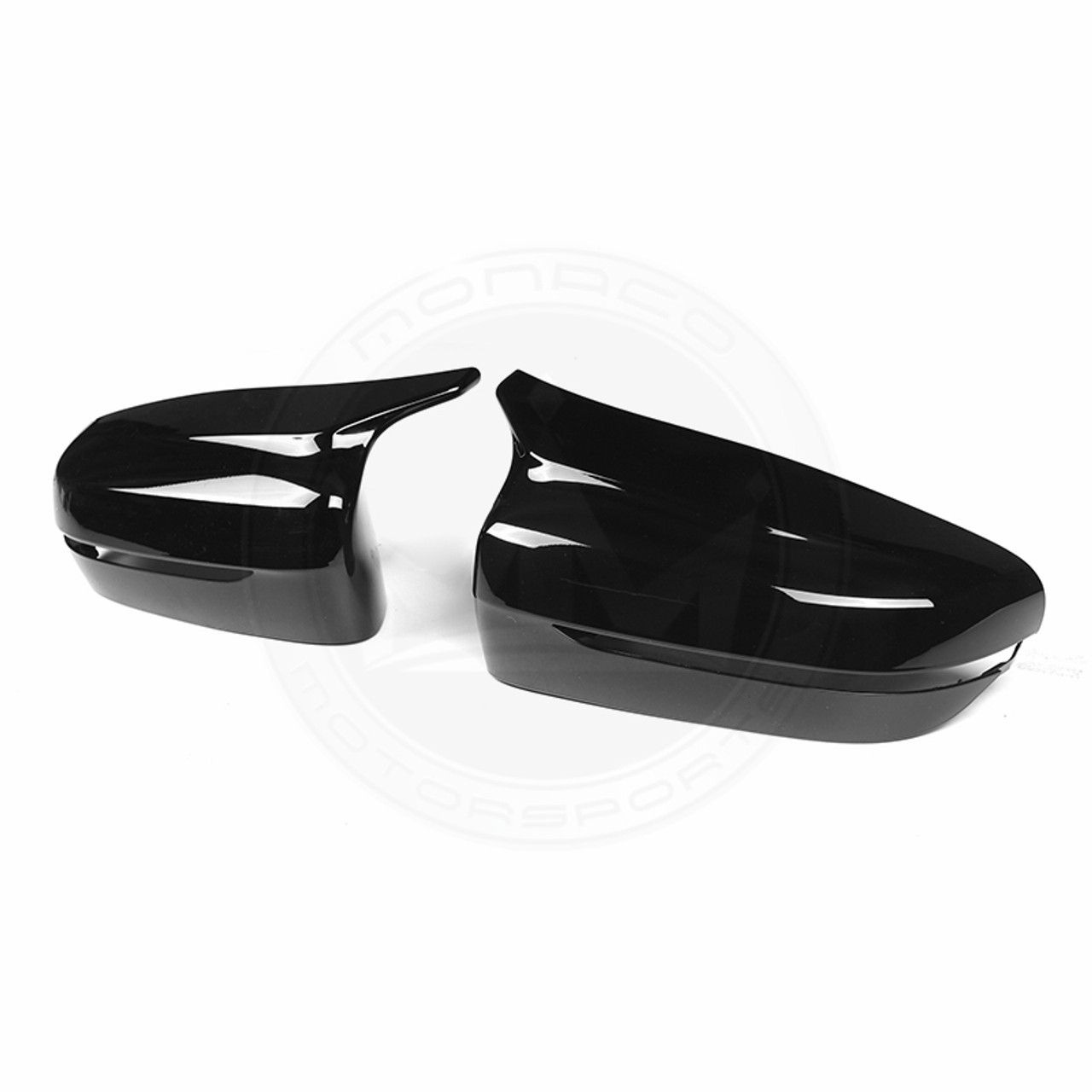 BMW 840i M850i Gloss Black M Style Mirror Cover Replacements