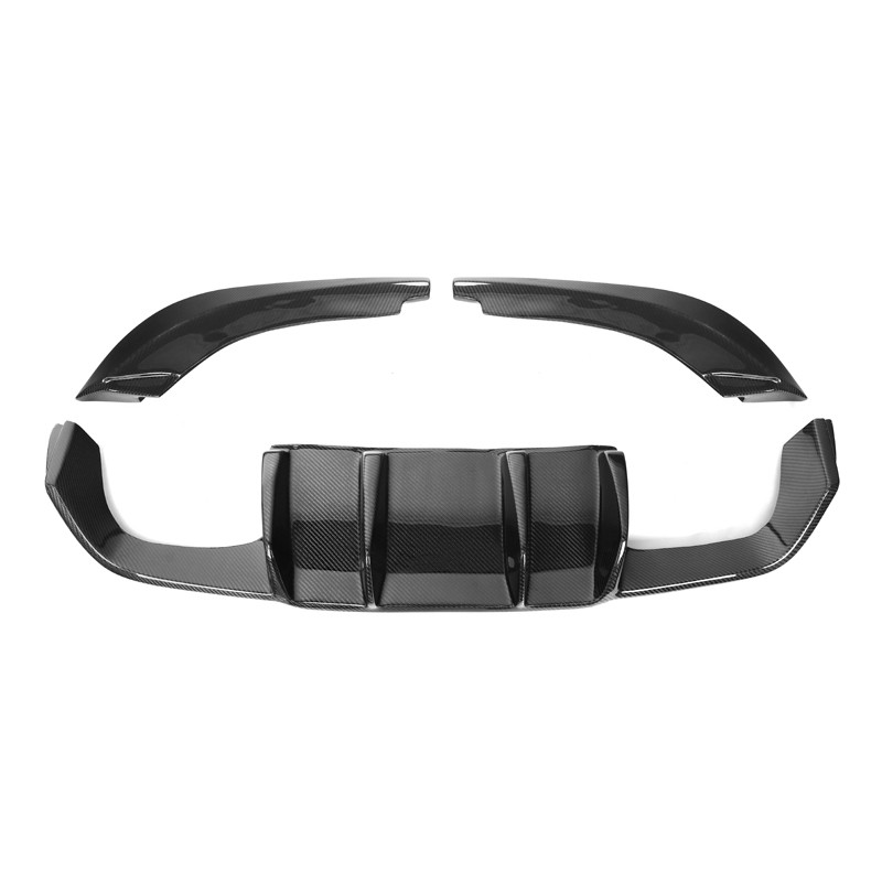 BMW F87 M2 Carbon Fiber V Style Rear Diffuser