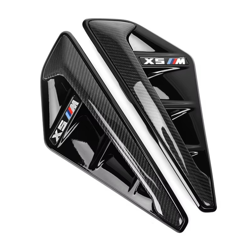 BMW F95 X5M G05 X5 Dry Carbon Fiber Side Fender Vent Trim Covers | New ...