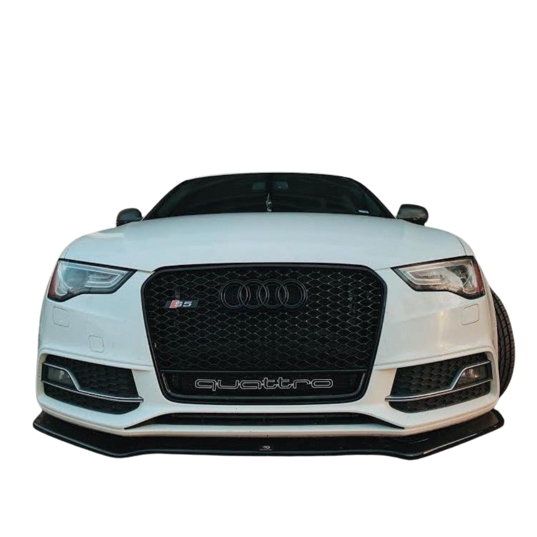 2013-2017 Audi RS5 Honeycomb Grille with Quattro in Lower Mesh | B8.5 A5/S5