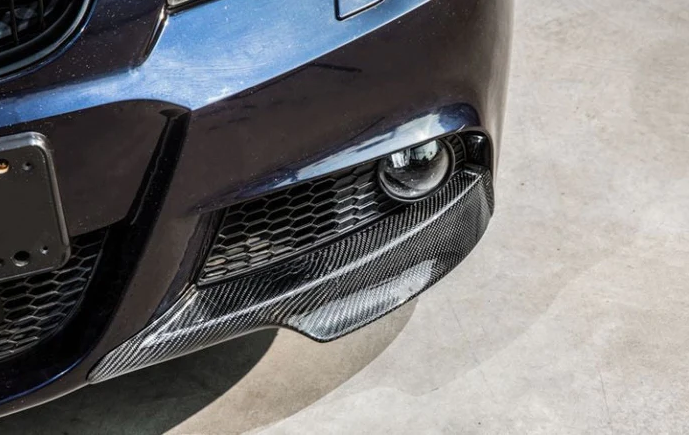 BMW 3 Series E90 Carbon Fiber M Performance Front Splitters