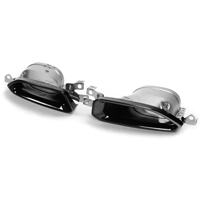BMW M340i G20 M Performance Black Square Exhaust Tips