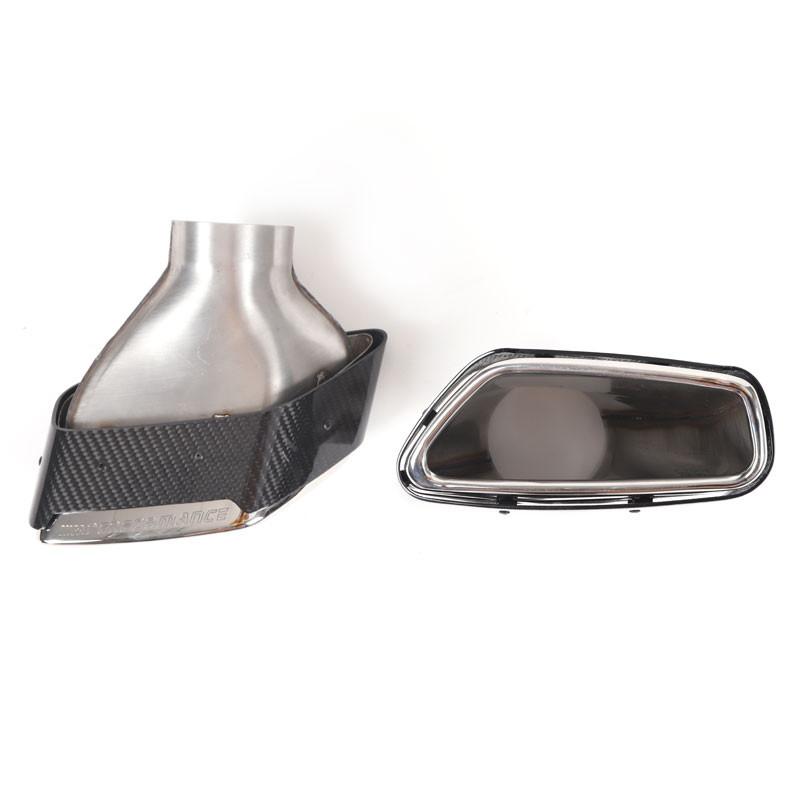 BMW 5 Series G30 Carbon Fiber Square Exhaust Tips