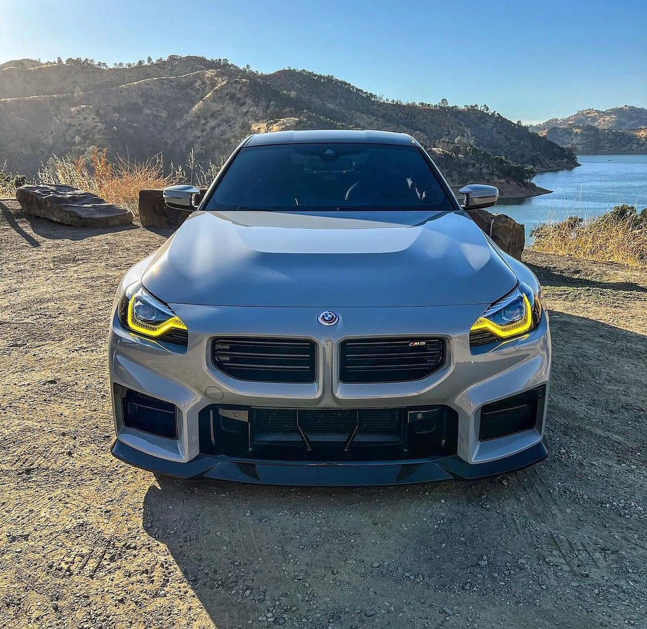 2020+ BMW M2 2 Series G87 G42 Yellow CSL Style DRL Module LED Headlights