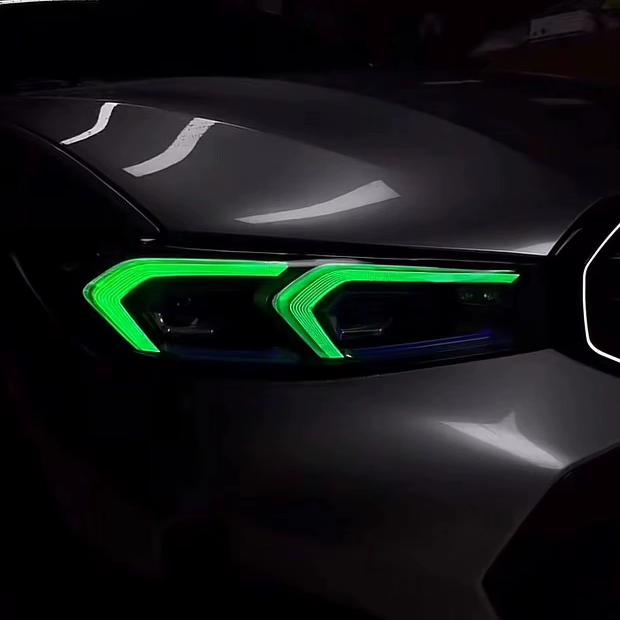 2023+ BMW 3 Series G20 LCI RGB Color Changing DRL Module LED Headlights ...
