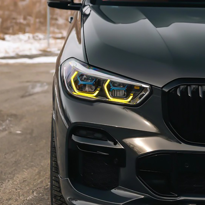 2019+ BMW X5 X6 X5M X6M RGB Color Changing DRL Module LED Headlights