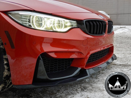 BMW M3 M4 F80/F82 Carbon Fiber CS Style Front Lip | Monaco Motorsports