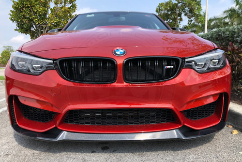 BMW M3 M4 F80/F82 Carbon Fiber CS Style Front Lip | Monaco Motorsports