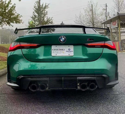 BMW G80/G82/G83 M3 M4 Carbon Fiber M Performance Style Wing Spoiler