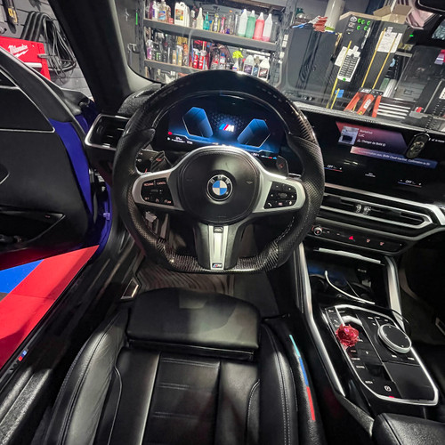 BMW M Performance LED Carbon Fiber Steering Wheel | M2 M3 M4 2, 3, 4 ...
