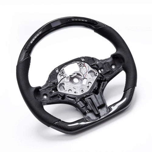 BMW M Performance LED Carbon Fiber Steering Wheel | M5, M8, 5, 8 Series ...