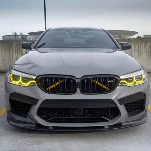 2017-2020 BMW M5 5 Series F90 G30 CSL Style Yellow DRL LED Headlights
