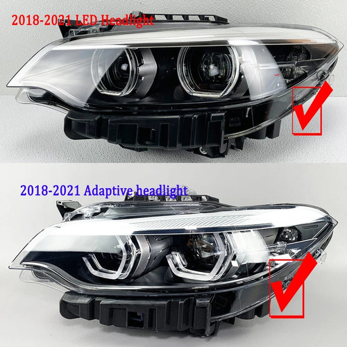 2014-2017 BMW 2 Series M2 F22 F87 Xenon Headlight Yellow DRL set