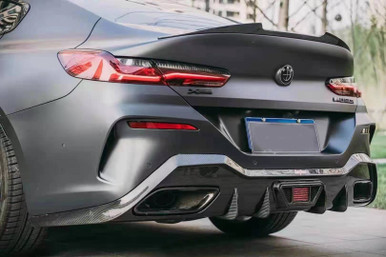 BMW 840i M850i Carbon Fiber AC Style Diffuser LED Brake Light