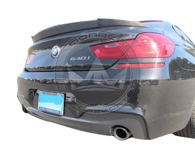 BMW M6/6 SERIES F06 Gran Coupe Carbon Fiber M4 Style Trunk Spoiler