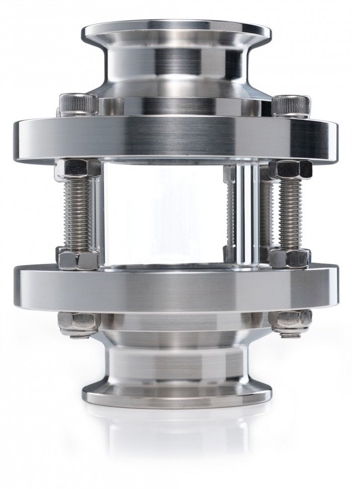 Tri-Clamp Short Sight Glass - LeDAB