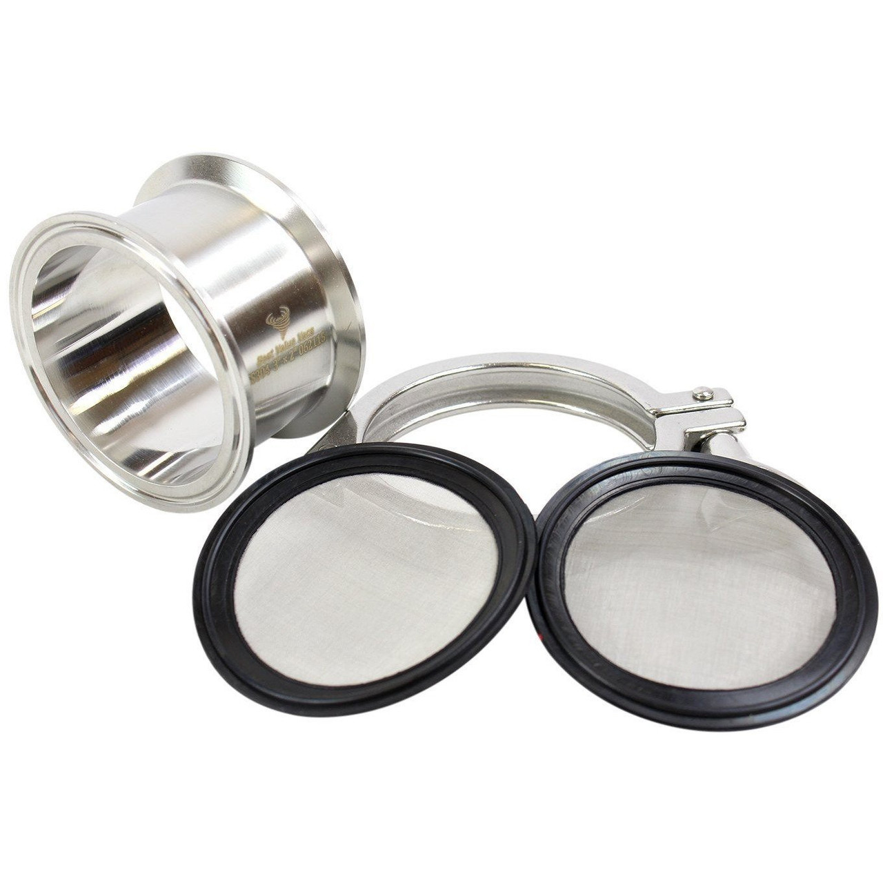 In-Line filter Kit (filter stack, 150µ + 100µ screen gaskets & clamp)