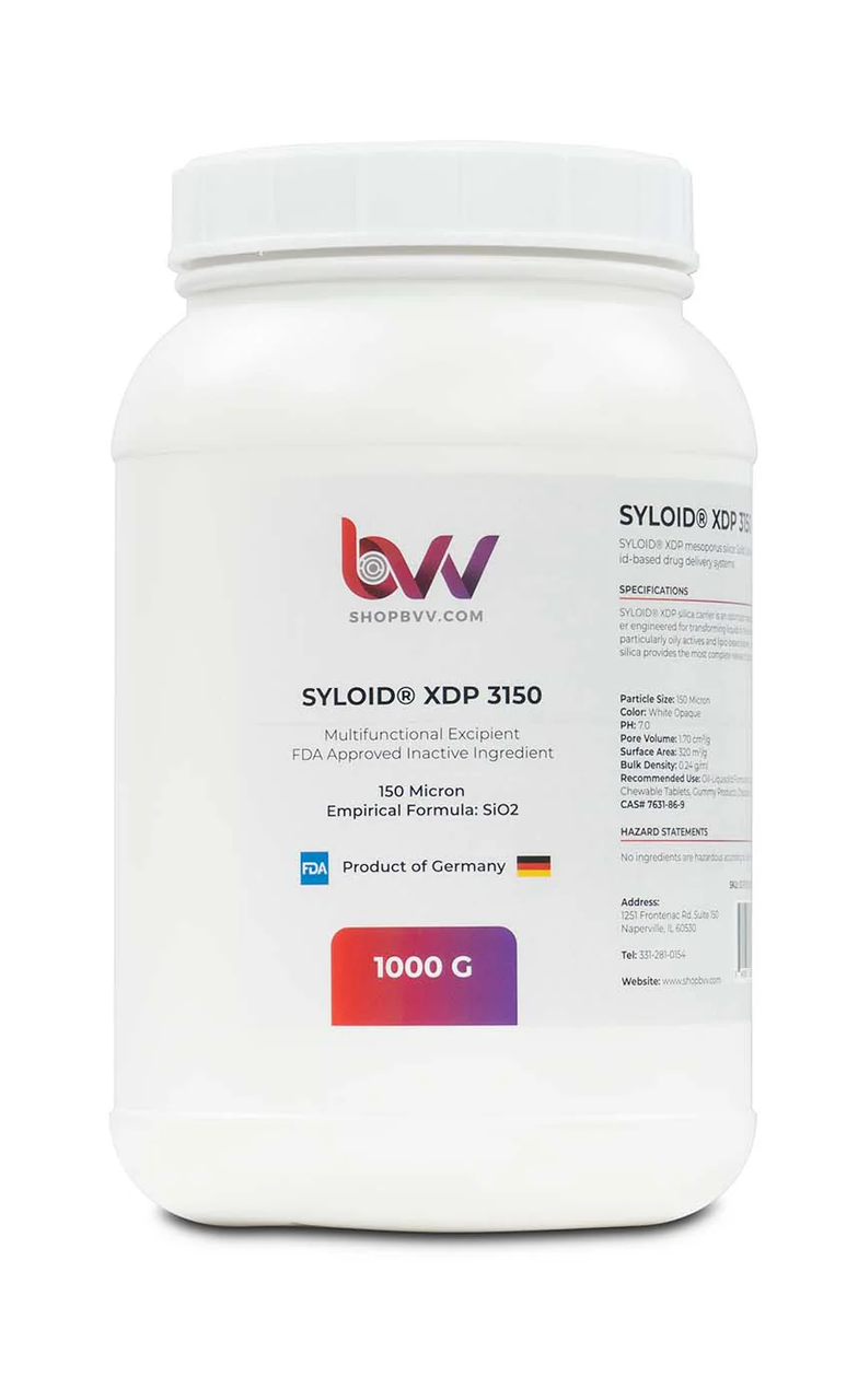 Syloid® XDP 3150 Silica : Turn Distillate to Powder (FDA Approved ...