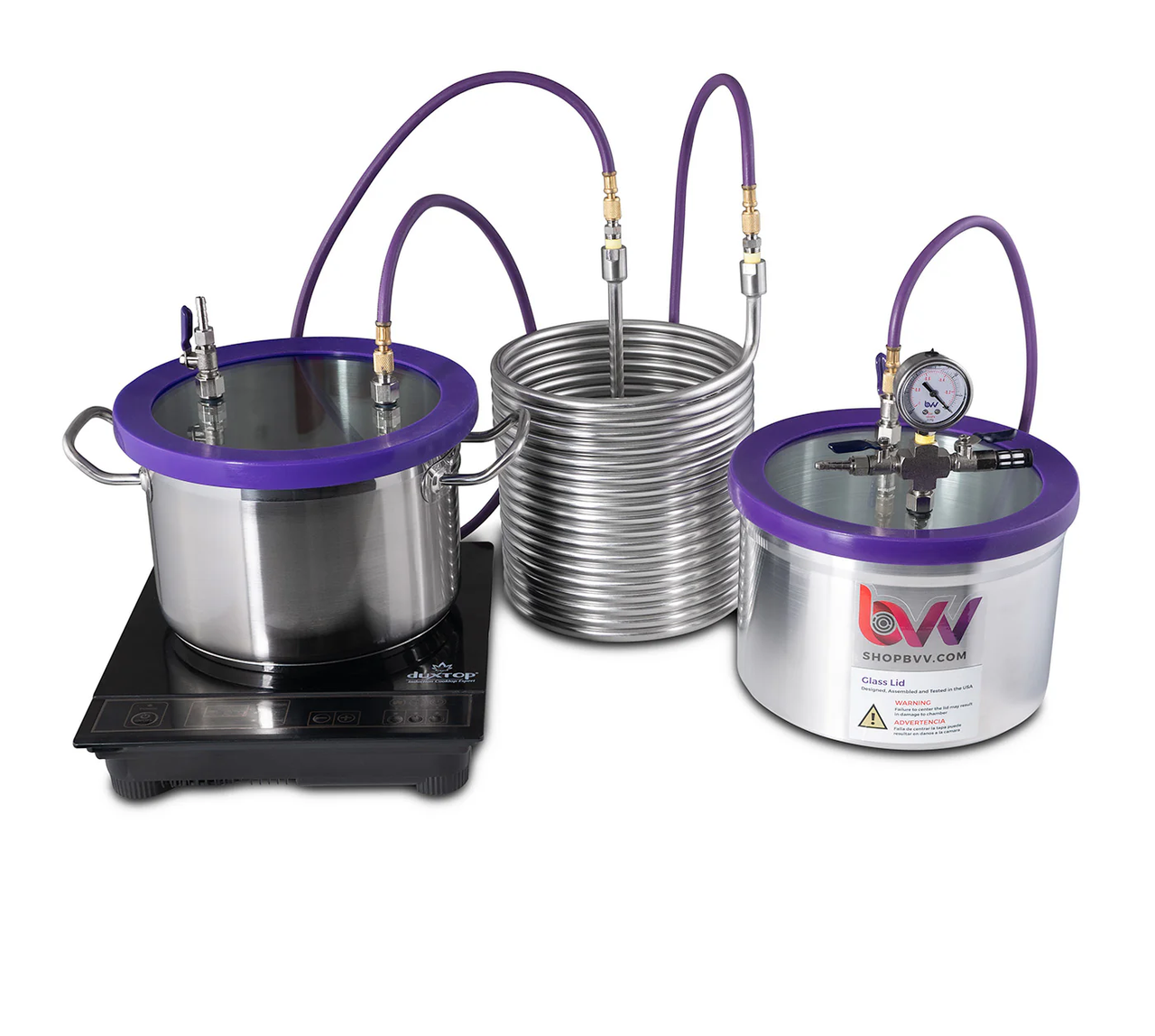 Solvent Recovery Kit - 2 Gallon (Compares to ExtractCraft Source Turbo ...