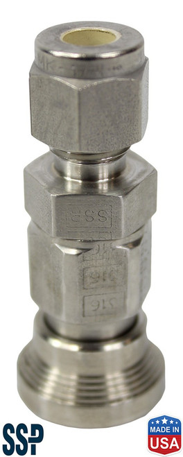 SSP Quick Disconnect - Fractional Tube Fitting - BODY - LeDAB