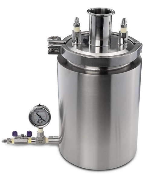 Stainless Steel Cold Trap w/ Fitting