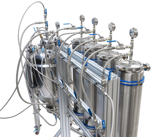 30LB Active Recovery Closed Loop Extraction Turnkey System - LeDAB