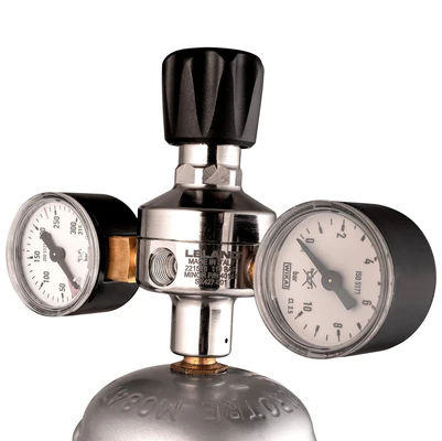 High Purity Helium Tank 99.99% (19g / 106 liters) - LeDAB