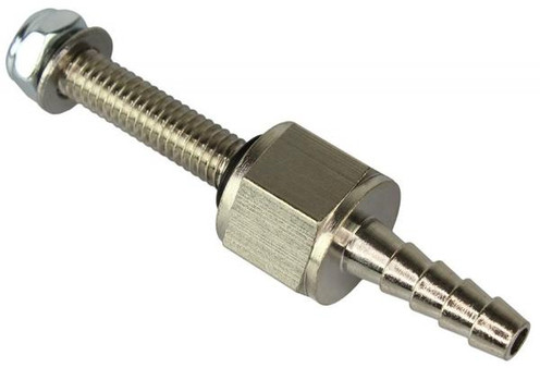 Resintrap Hose Barb Assembly w/ Washer, O-Ring and Nut