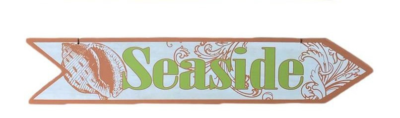 Arrow Wood Signs Beach, Boardwalk, Seaside, Sunbathing