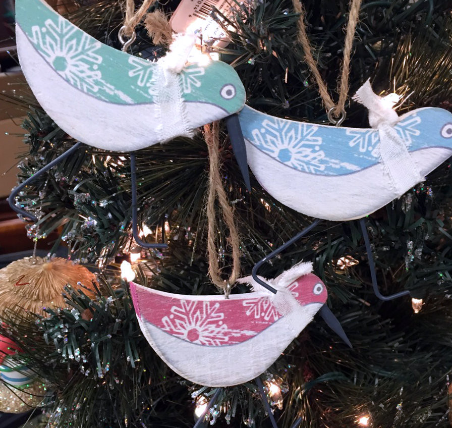 Sandpiper Christmas Ornaments