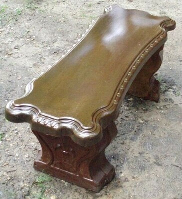 Scroll Bench - Allison's Concrete & Gifts