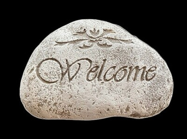 Welcome Stone - Allison's Concrete & Gifts