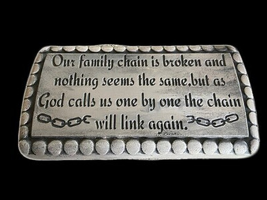 Family Chain Bench - Allison's Concrete & Gifts