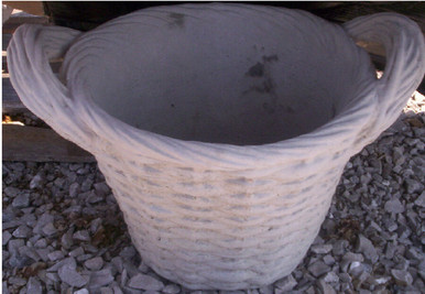 Two Handle Basket - Allison's Concrete & Gifts