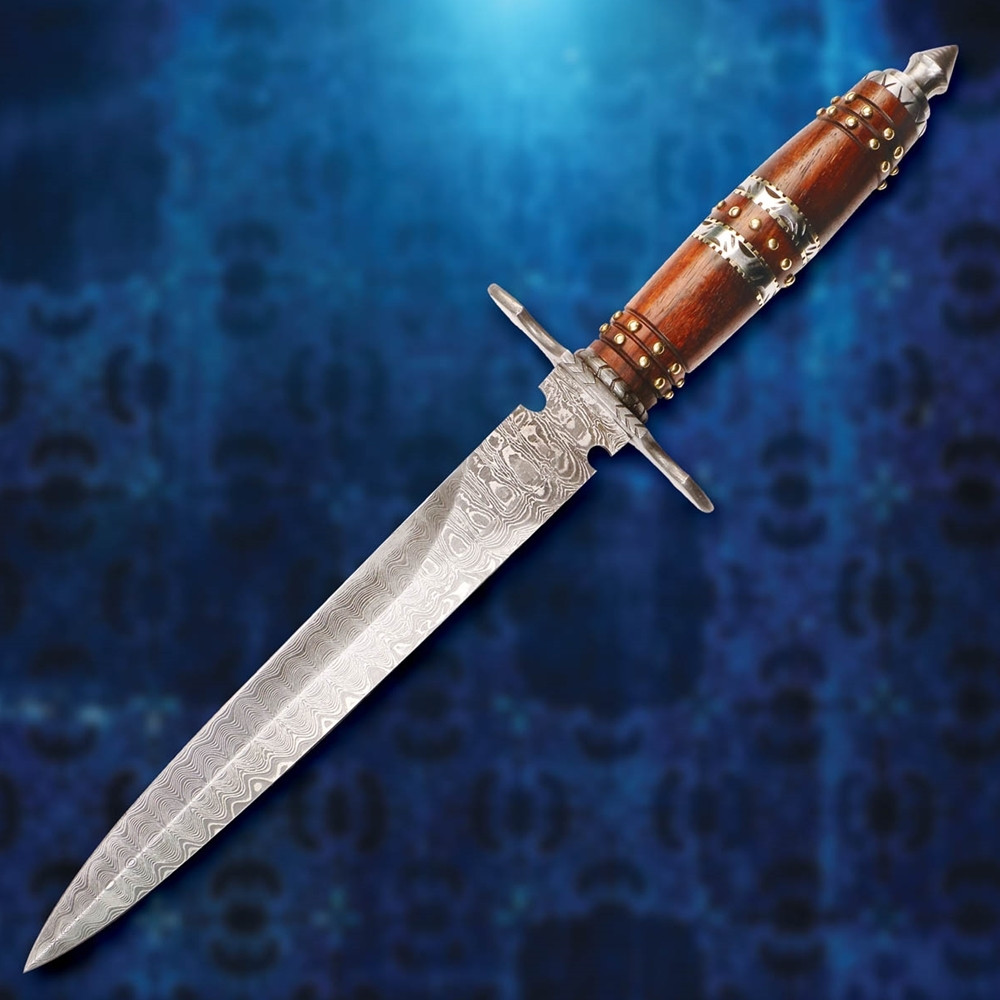 All Damascus Commando Dagger - Atlanta Cutlery Corporation