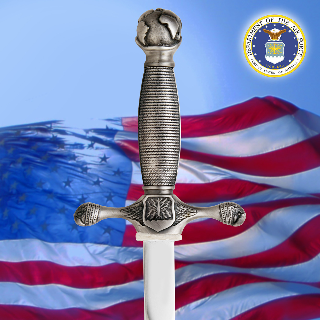 US Air Force Sword with Scabbard - Atlanta Cutlery Corporation