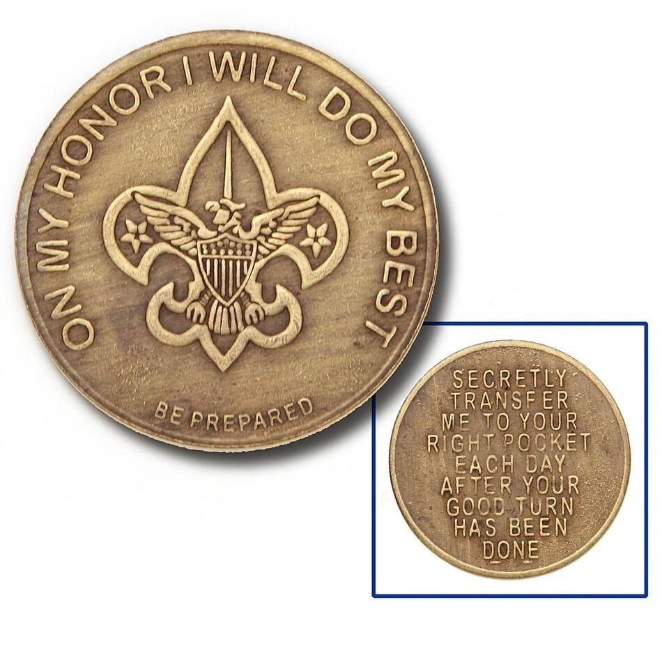 Boy Scout Emblem Stencil