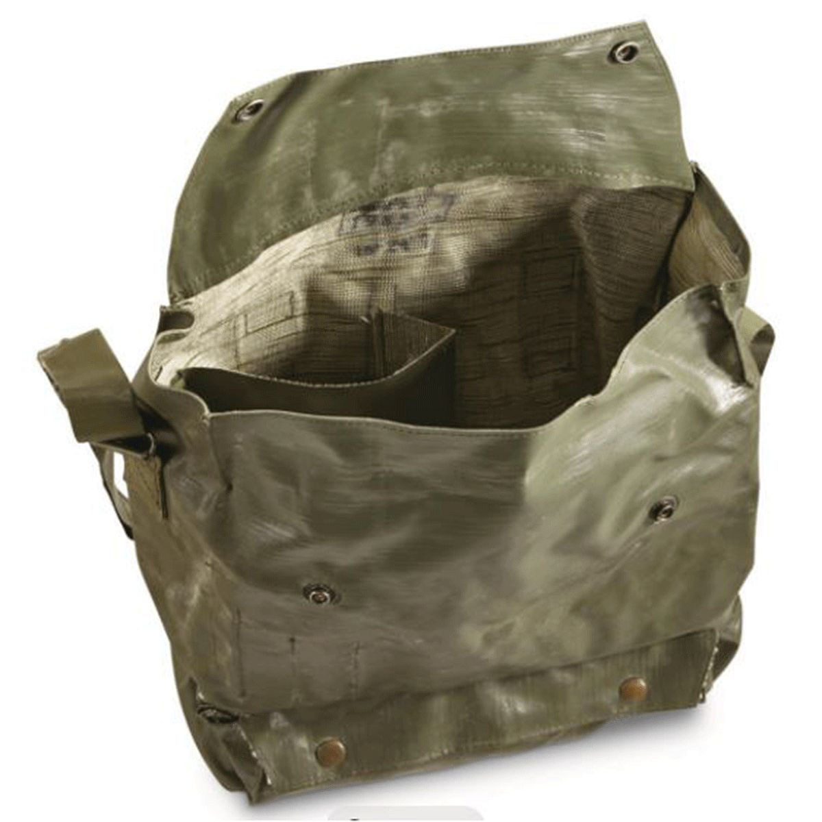 Military Surplus Czech OD M85 Rubber Bread Bag - Atlanta Cutlery ...