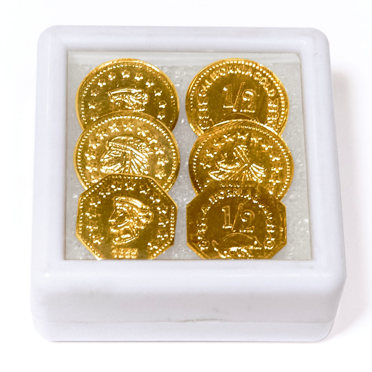 California Gold Rush Tokens Replica Set - AtlantaCutlery.com