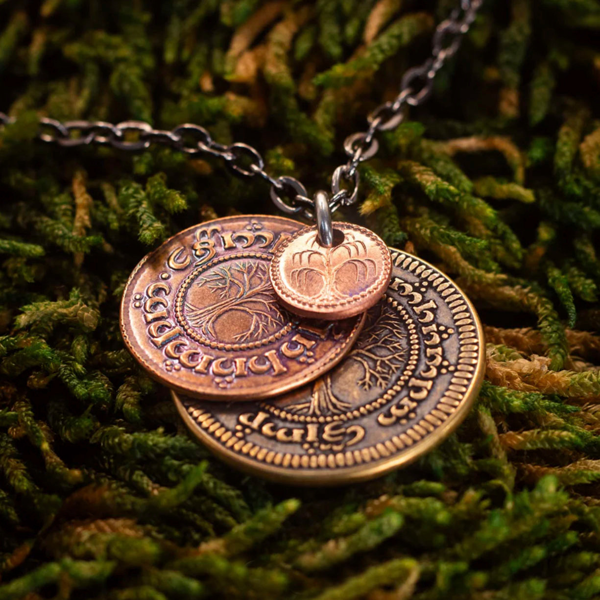 The Shire Layered Coin Necklace Jewelry | LOTR Fans
