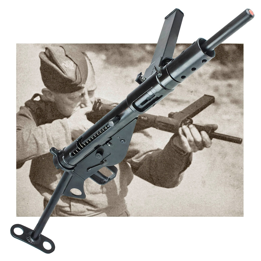 US WWII M3 Grease Gun Non-Firing Replica - Atlanta Cutlery Corporation